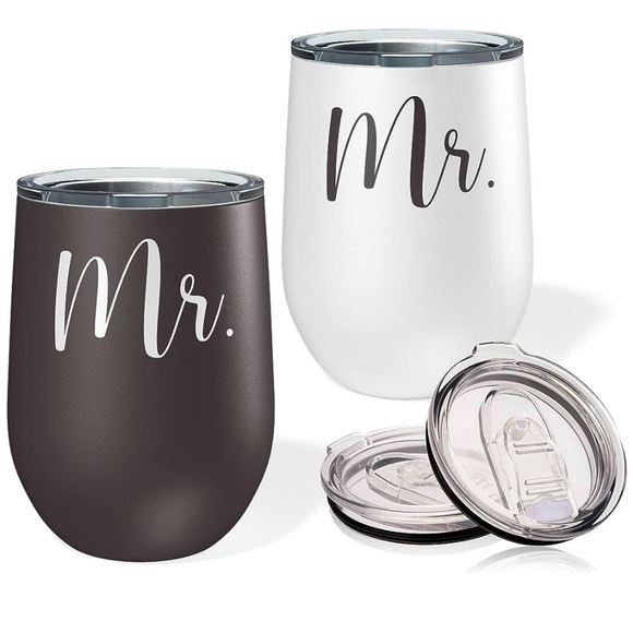 injoy | Dining | Mr Mr Stainless Steel Cups | Poshmark
